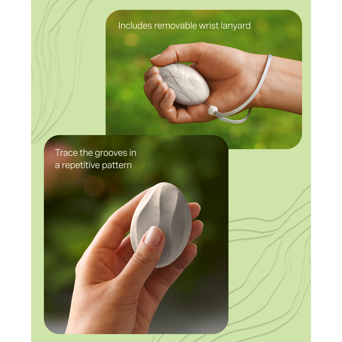 Lifelines Grounding Stones - Tactile Collection plus Essential Oil Blend & Reviews | Wayfair